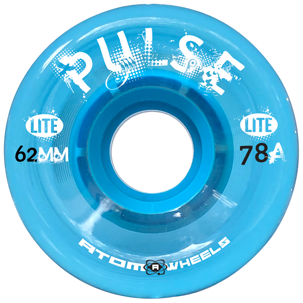 Atom Pulse Lite Wheels 62mm/78A Blue – Beehive Skate Shop